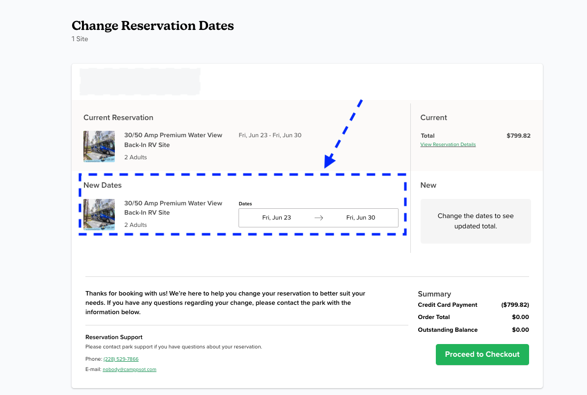 Online Reservation Changes: Setup & FAQ